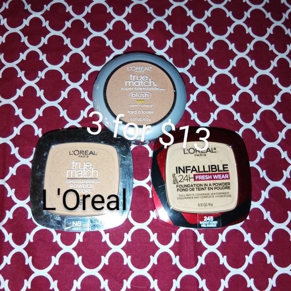 L'Oreal | Makeup | Loreal True Match And Infallible Powder Set | Poshmark